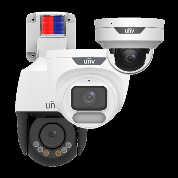UNV IP Surveillance Cameras | Turret, Dome, Bullet, PTZ