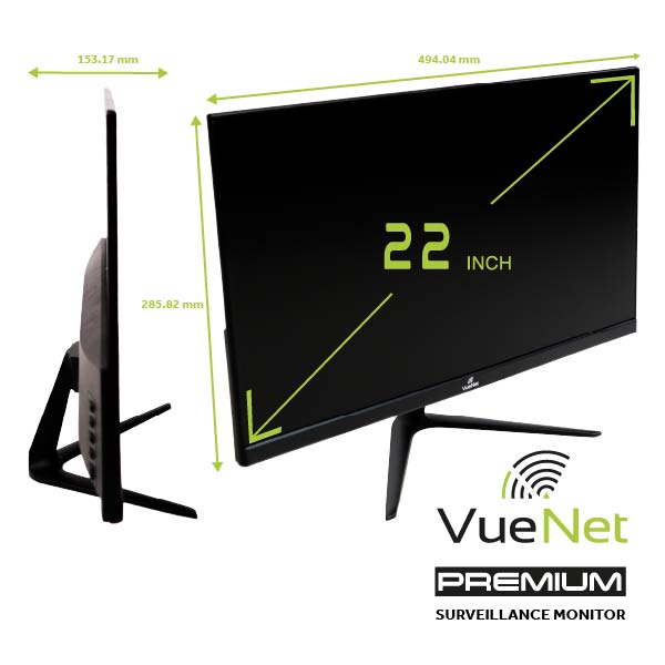 22 Inch Monitor Dimensions In Mm