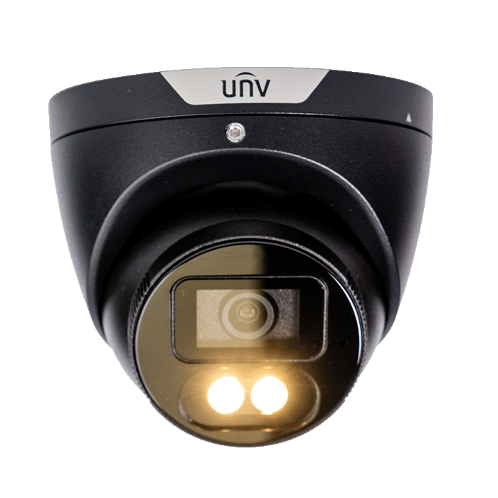 UNV Tri-Guard 1+ Turret - 4MP Dual-light Camera with Wise ISP (Next Ge