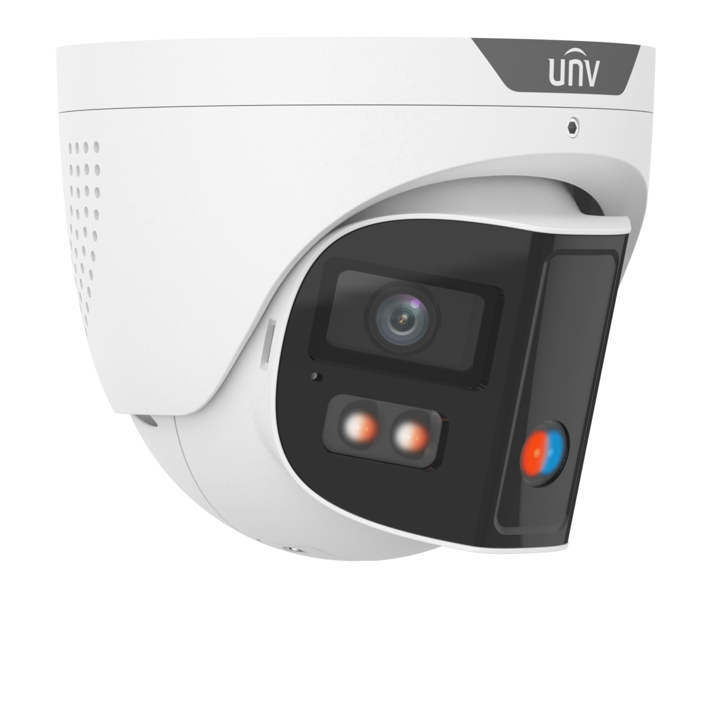 UNV Tri-Guard 2.0 OmniView Turret Camera (8MP) Dual Lens Camera with 1